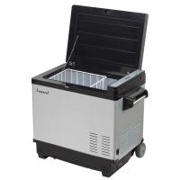 China Solar Car Fridge Outdoor Freezer with Lithium Battery and Refrigerator Cooling Mode for sale