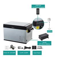 China Solar Fridge And Car Mini Fridge 220v 12v And Portable Car Fridge Freezer for sale