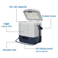 China 12L Car Freezer Solar Chest Freezer Portable Refrigerator For Camping Car Fitment Other for sale