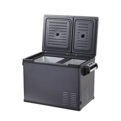 China Compressor Fridge DC12V 24V Car Portable Freezer Refrigerator for Camping Experience for sale