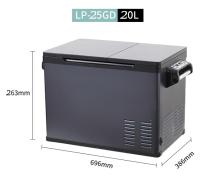 China Compressor Fridge DC12V 24V Car Portable Freezer Refrigerator for Camping Experience for sale
