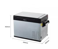 China AC DC OEM Compressor Cooling Dual Portable Cosmetic Fridge Insulation C5H10/C-pentane for sale