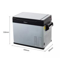 China Compressor Fridge 12V/24V Car Mini Portable Refrigerator Electric Cooler For Car for sale