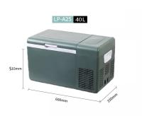 China 12V Mini Car Portable Fridge Freezer Refrigerator for Camping R134a/R600a for sale