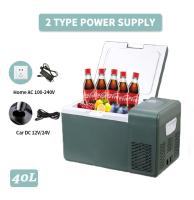 China 12V Mini Car Portable Fridge Freezer Refrigerator for Camping R134a/R600a for sale