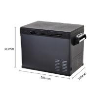 China NO App-Controlled Portable Outdoor Camping Fridge for Fishing DC 12v 24v and Big Capacity for sale