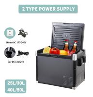 China Cooling Mode Refrigerator 12V Portable 50L Solar Fridge for Camping Truck RV Boat for sale