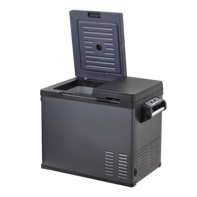 China 24L Portable Cooling Electric Car Cooler Box Refrigerator Fridge for 12V 220V AC DC for sale