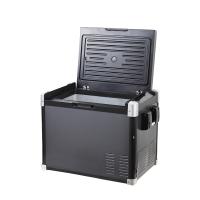 China CE RoHS FCA Certified Large Capacity Black Mechanical Design Refrigerator for Outdoor for sale