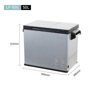 China Portable Compressor Car Fridge Freezer 17 Kgs Solar Fridge And Car Mini Fridge 220v 12v for sale