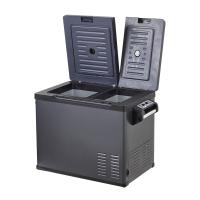 China Yacht Caravan RV Car AnuodanDC Compressor 12V 24V Boat Refrigerator with Fridge Freezer for sale
