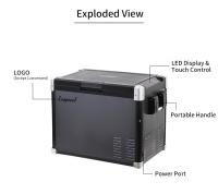China Mini Capacity 30L Portable Car Refrigerator Suitable for SUV DC 12V for sale
