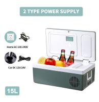 China Compact Refrigerator Solar Powered Car Refrigerator Mini Freezer for sale