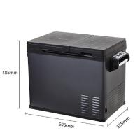 China Rechargeable Mini Car Fridge Leapcool 35/45/55L DC12/24VAC 220V Portable Refrigerator for sale