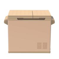 China Private Mold Yes 55YD Amazon AC DC Portable Compressor Car Fridge Freezer With APP Design for sale