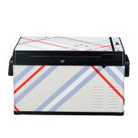 China 50L Portable Camping Outdoor Truck Boat Caravan 12V 24V Mini Fridge Freezers for sale