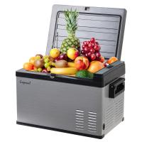 China 12V/24V Car Camping Portable Fridge Refrigerator for Outdoor and Car Adventures for sale