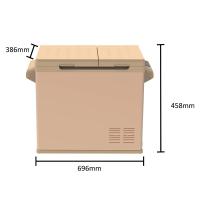 China Newest Rugged Auto Refrigerator with Compressor 18.5 Kgs 12V/24V Portable Fridge Freezer for sale