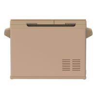 China Leapcool DC Optional Battery 12V Camping Dual Zone Portable Freezer COMPRESSOR Car Fridge for sale