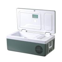 China Road Trip 15L Portable Car Mini Fridge with LED Display and Freezer Cooling Mode for sale