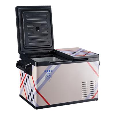 China 17 Kgs Portable Cosmetic Fridge for RV Trucks DC 12v 220v Household Insulin Refrigerator for sale
