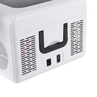 China Car Fitment 15L 12V DC Portable Solar Power Car Cooler Freezer For Trip/Camping for sale