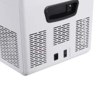 China Portable Refrigerator 25L Mini Car 2 Way Compressor Fridge For Camper DC 12/24V for sale