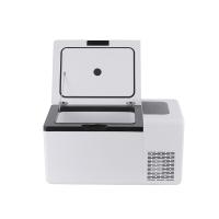 China Mini Portable Car Refrigerator Freezer For Tent Detachable Battery Option for sale