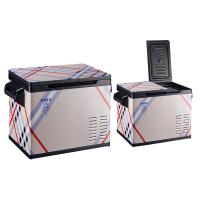 China 55GB Outdoor Car Refrigerator 12V Car Fridges With Compressor Camping Fridge Freezer for sale