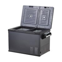 China Morandi Design Style 12V/24V Beauty Car Fridge Portable Freezer for Outdoor Camping for sale
