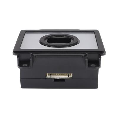 China Long Distance Fixed Barcode Scanner Black 2D QR Barcode Scanner Industrial for sale