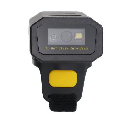 China Mini Finger Ring Scanner USB Interface Bluetooth Ring Scanner Wireless for sale