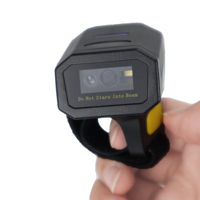 China Wearable Finger Bluetooth Scanner 1D 2D Wireless Ring Scanner for sale