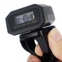 China Mini Wireless Finger Ring Barcode Reader Scanner 650nm Visible Laser USB 0.1mm(4mil) with CCD Light Source for sale
