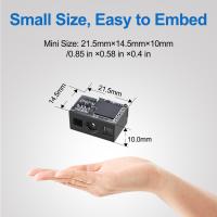 China OEM Module Industrial Line Area Scan Camera Detection Fixed Mount Barcode Scanner for Pharmaceutical Production Chip for sale