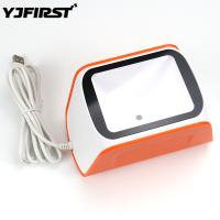 China Tabletop Barcode Reader USB High Speed Automatic 2D QR Hands-Free Scanner Machine for sale