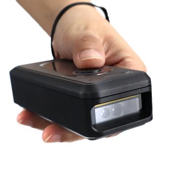 China Compact Bluetooth Handheld Barcode Scanner 1D 2D QR Code Reader Support Mobile Phone Connection for sale