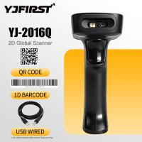 China Rugged USB Handheld Scanner YJFIRST 2D CMOS QR Code Reader with 1-Year Warranty Ready in Stock for sale