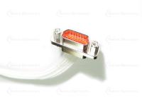 China J30J-15ZKP-15CM 15-Contact Micro-Rectangular Connector – 15cm Cable Assembly, High-Reliability for Military/Aerospace/Industrial Systems, EMI Shielding, -55℃~+125℃ Temp Range, Vibration/Shock-Resistan for sale