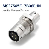 China MS27505E17B06PHN Industrial Waterproof Connector, for Industrial Electronics/Automation Devices, High Durability, Easy Plug-In, Stable Signal Transmission for sale