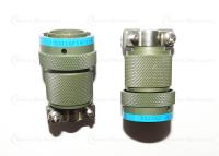 China MS3116F14-19P Male Circular Connector, 19-Pin Plug, Bayonet Coupling, Military-Grade, for Aerospace/Industrial Systems, Anti-Corrosion, Stable Transmission for sale