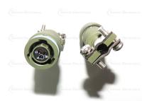 China MS3116F8-3S 3-Pin Male Circular Connector, Bayonet Lock, Heavy-Duty, Vibration-Proof, for Military/Automation Equipment, Reliable Transmission for sale