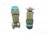 China MS3116F8-3S 3-Pin Male Circular Connector, Bayonet Lock, Heavy-Duty, Vibration-Proof, for Military/Automation Equipment, Reliable Transmission for sale