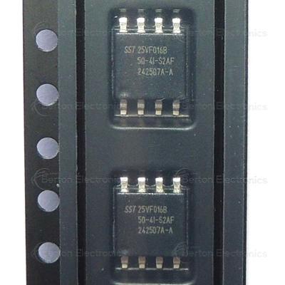 China SST25VF016B 16 Mbit Serial NOR Flash Memory with 50 MHz SPI Interface Low Power Consumption and Industrial Grade Temperature Range for sale