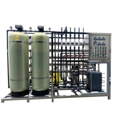 China Double Pass RO 1500L/H EDI Ultrapure Water Machine with ≥15MΩ·cm Resistivity for Industrial Applications for sale
