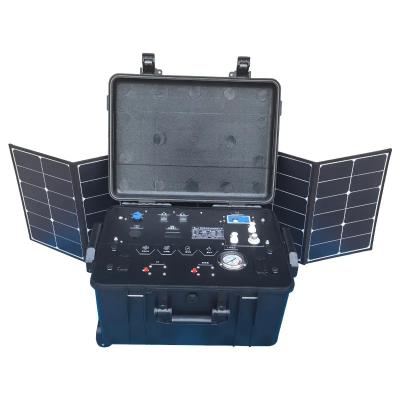 China 300L/H Mobile RO Water Purification System with Solar Power Option for Outdoor Camping and Emergency Water Supply for sale