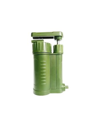 China Mini Portable Outdoor Straw Water Filter with 0.01μm Filtration & 200ml/min Flow Rate for Emergency Survival for sale