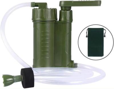 China Portable Outdoor Water Filter System with 0.01 Micron Filtration and 1000L Capacity for Camping and Emergency Use for sale