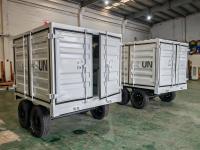 China Vehicle Mounted RO Water Purification System 3000L/H Capacity 22KW Power Mobile Treatment for sale