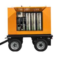 China Mobile Trailer Water Purification System with Multi-Layer Filtration for Industrial Applications - 10,000+ sqm Production Capacity for sale